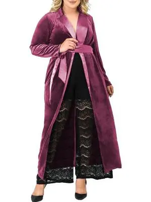 STANDARDS & PRACTICES Standards & Practices Freya Wrap Coat Dress Rose