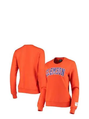 COLOSSEUM Clemson Tigers Campanile Pullover Sweatshirt - Orange