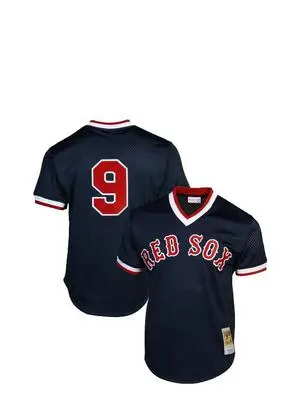 Mitchell & Ness Ted Williams Boston Red Sox 1990 Authentic Cooperstown Collection Batting Practice Jersey - Navy