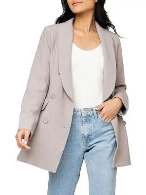 GIBSONLOOK GIBSONLOOK Double-Breasted Blazer Heather Grey