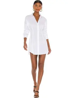 OW Ella Shirt Dress - White