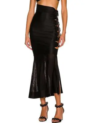 Alaïa Edition 1986 Long Skirt - Noir