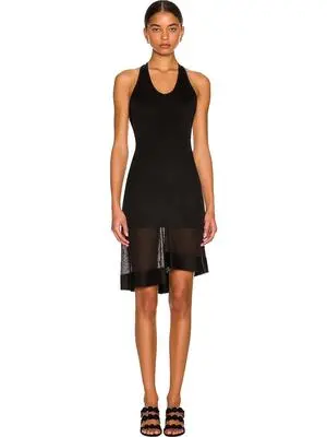 Alaïa Edition 1986 Short Asymmetrical Dress - Noir