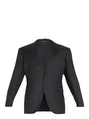 Zegna Trofeo Milano Two-piece Wool Regular-fit Suit Black