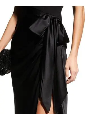 Cinq À Sept Marian Sleeveless Gown - Black