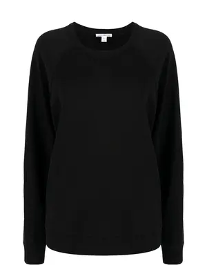 JAMES PERSE Loose-fit Terry Sweatshirt - Black