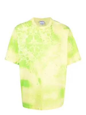 COUNTY OF MILAN Kaleidoscope Wings Print T-shirt - Green