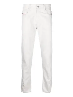 DIESEL® Diesel Slim-Cut Lyocell-Cotton Blend Jeans Grey