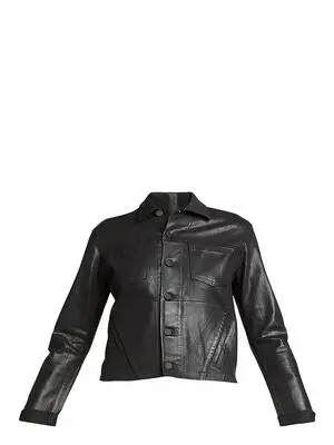 L'AGENCE L'Agence Janelle Coated Denim Jacket