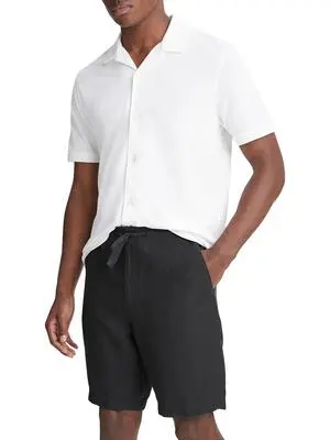 Vince Vince Lightweight Hemp Shorts Washed Black