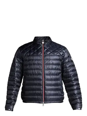 Moncler Benamou Short Down Jacket Blue