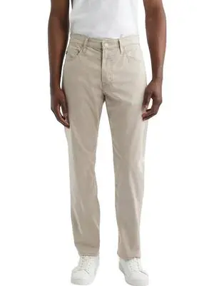 Ag Everett Airluxe™ Commuter Performance Slim Straight Pants - Chalk