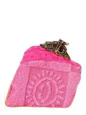 Kurt Geiger Meena Eagle Glitter Slide Sandal Pink Multi