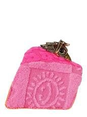Kurt Geiger Meena Eagle Glitter Slide Sandal - Pink Multi