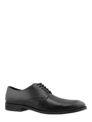 BLAKE MCKAY Damon Plain Toe Derby - Black/black