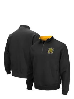 COLOSSEUM Wichita State Shockers Tortugas Logo Quarter-zip Jacket - Black