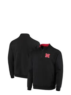 COLOSSEUM Nebraska Huskers Tortugas Logo Quarter-zip Jacket - Black