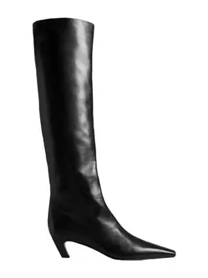 Khaite Davis Knee-high Boots - Black