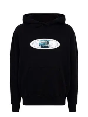Supreme X The North Face Lenticular Mountain Hoodie - Black
