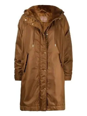 ERMANNO SCERVINO Ermanno Scervino Faux-Fur Lined Hooded Parka