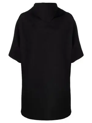 Raf Simons Embroidered-logo Knitted Dress - Black