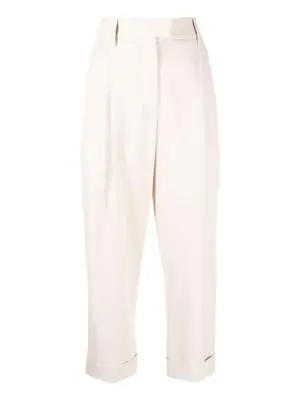 Brunello Cucinelli Brunello Cucinelli Pleated Waist Trousers Neutrals