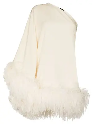 TALLER MARMO Piccolo Ubud Mini Dress - Neutrals