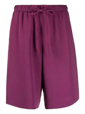 Valentino Garavani Drawstring Knee-length Shorts - Purple