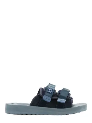 Suicoke Touch-strap Slide Sandals - Blue