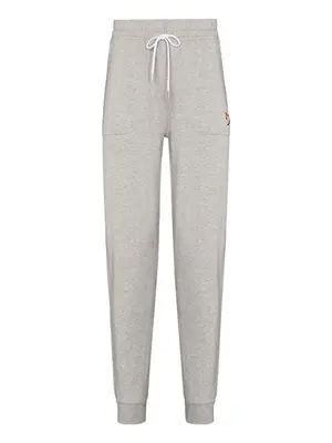 Maison Kitsuné Chillax Fox Tapered Track Pants - Grey