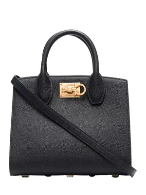 FERRAGAMO The Studio Tote Bag - Black