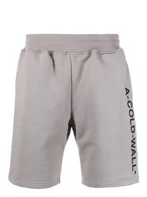 A-COLD-WALL* Logo-print Track Shorts - Grey