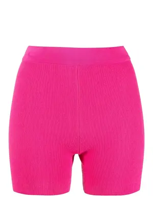 Jacquemus Le Short Arancia Biker Shorts - Pink