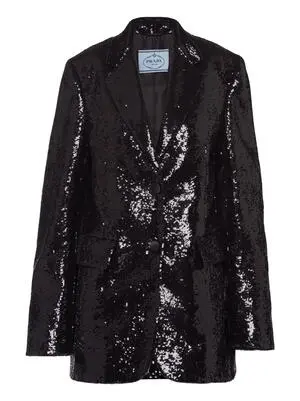 PRADA Sequin-Embellished Blazer