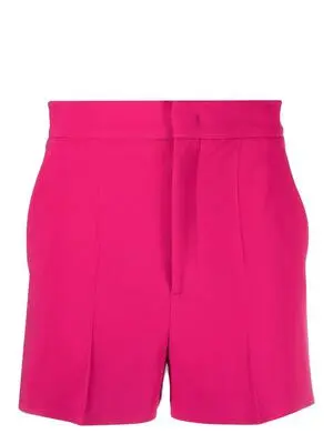 Red Valentino High-waisted Tailored Shorts - Pink