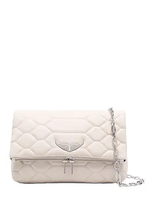 Zadig&Voltaire Rocky Xl Shoulder Bag - Neutrals