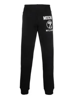 Moschino Logo-print Track Pants - Black
