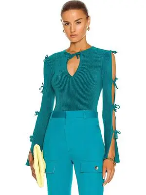 Bottega Veneta Rib Velvet Sweater - Blaster
