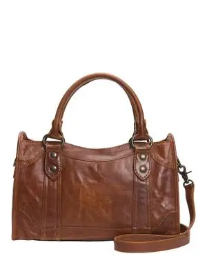 THE FRYE COMPANY Frye Melissa Satchel Cognac
