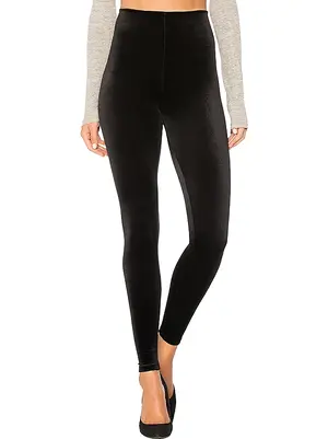 Commando Velvet Legging - Black