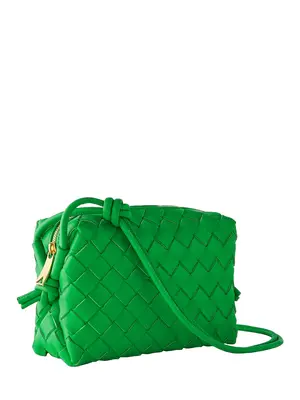 Bottega Veneta Loop Mini Crossbody Bag - Green