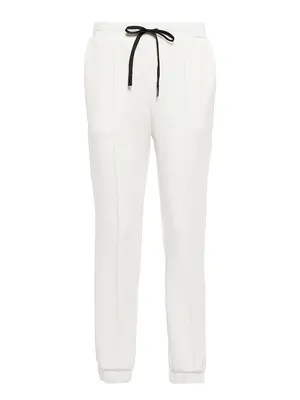 LANSTON Kenzie Straight-leg Sweatpants - Neutrals