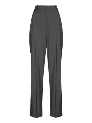 THE FRANKIE SHOP Gelso Darted Trousers - Grey