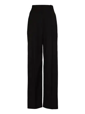 THE FRANKIE SHOP Gelso High-waisted Trousers - Black
