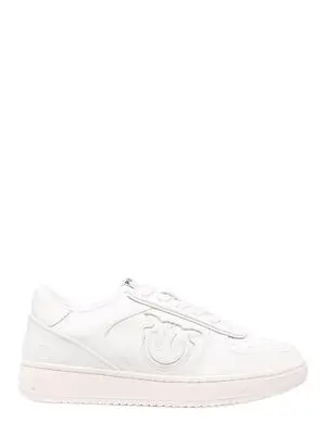 PINKO Embossed Logo Low-Top Sneakers