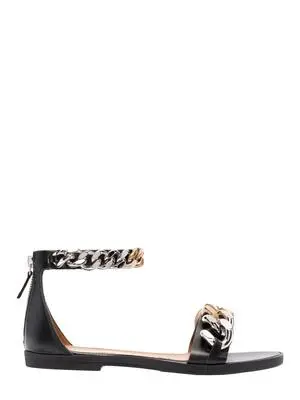 Stella McCartney Falabella Flat Sandals - Black