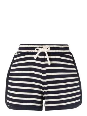 Red Valentino Drawstring-waist Striped Track Pants - Blue