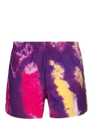 TIMO TRUNKS Shibori Swim Shorts - Purple