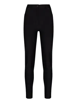 TOM FORD Glossy Skinny Jeans - Black