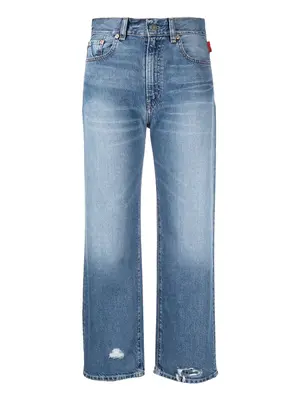 DENIMIST Denimist Mid-Rise Cropped Jeans